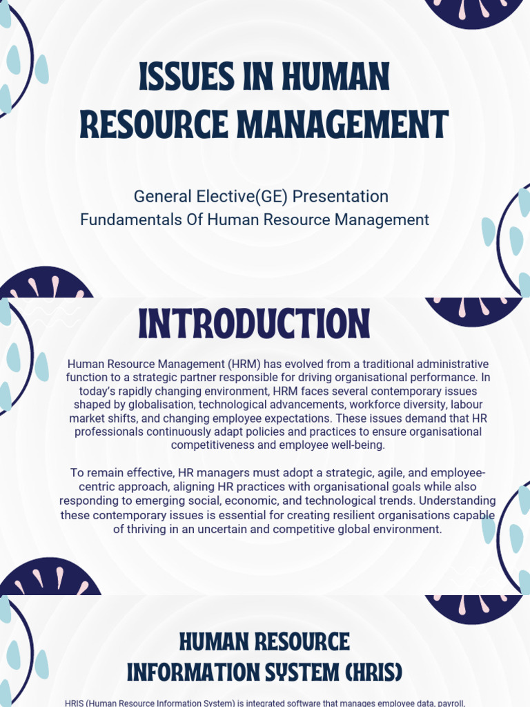 HRM Project | PDF | Human Resource Management | Human Resources