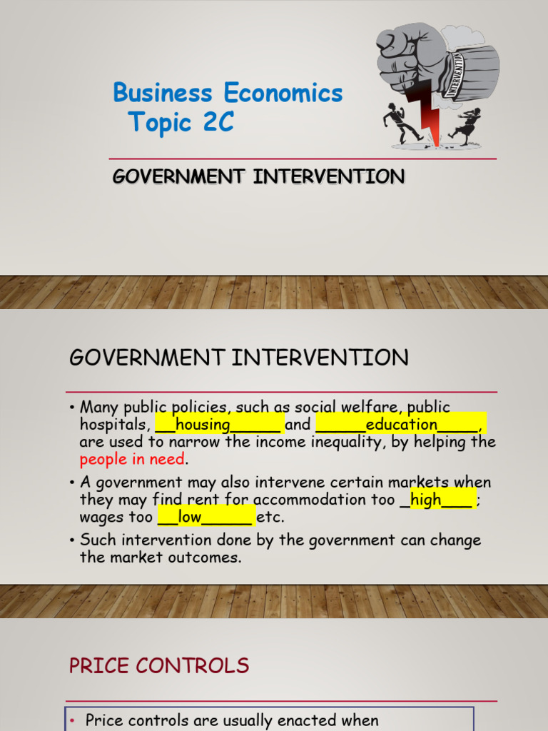 Topic 02C Government Intervention Answer Key | PDF | Tax Incidence ...