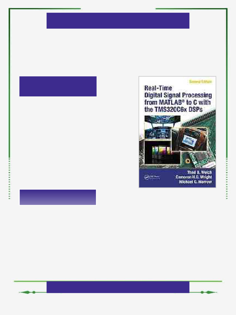 Real time digital signal processing from MATLAB to C with the TMS320C6x ...