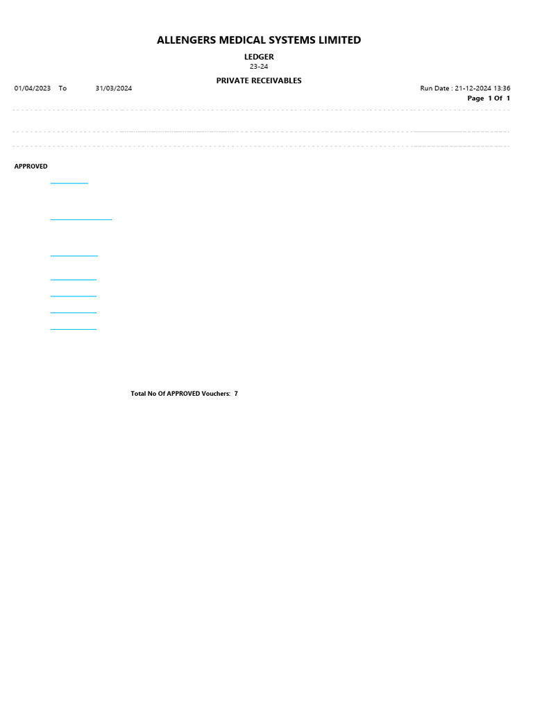 Allenger Vivanta 23-24 | PDF | Accounting | Corporations