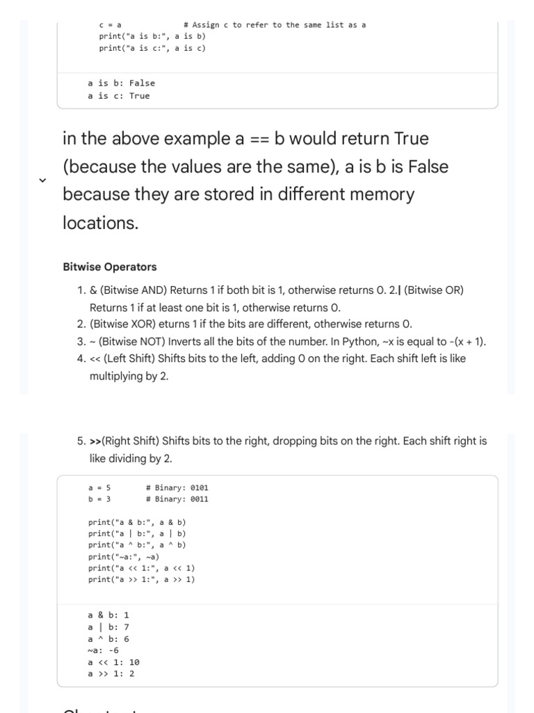 python -2&3 | PDF | Bit | Computing