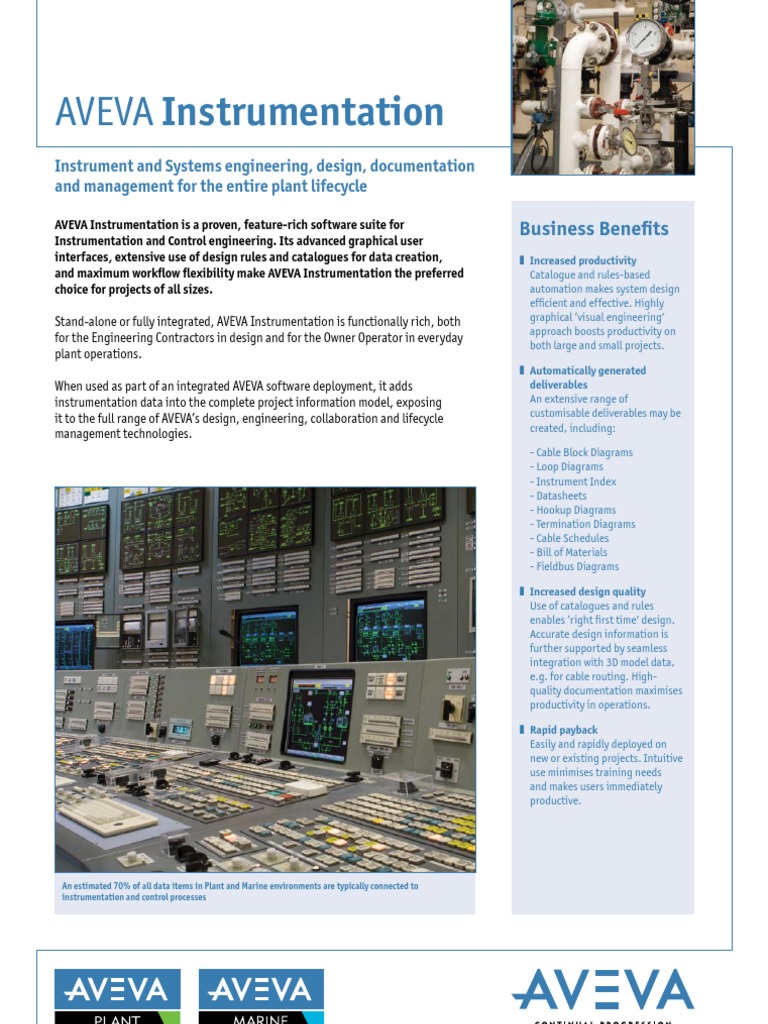 Aveva Instrumentation Pdf Instrumentation Databases 