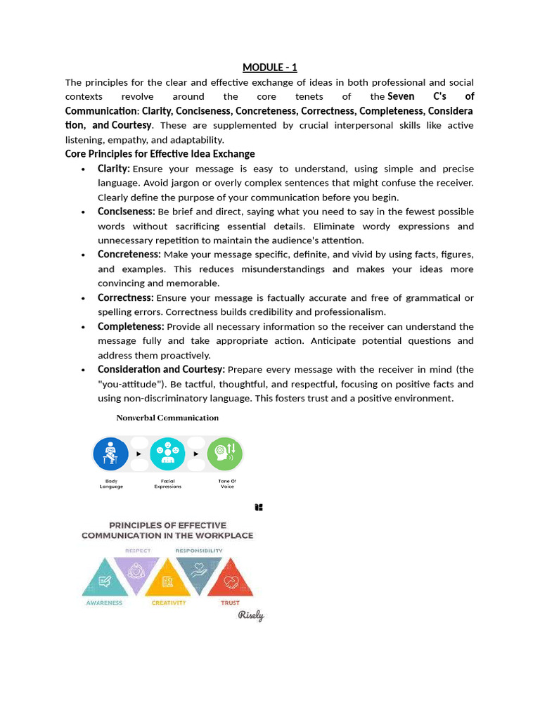 Soft Skills Notes | PDF | Relaxation (Psychology) | Logos