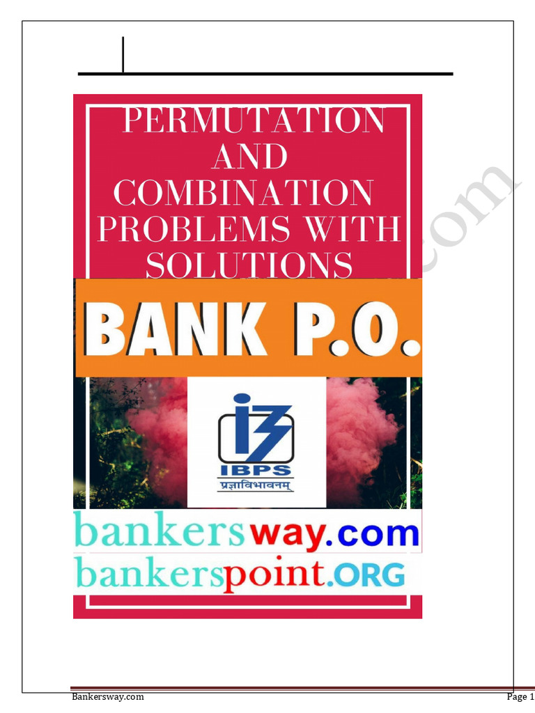 Permutation and Combination Part 2 | PDF | Mathematics