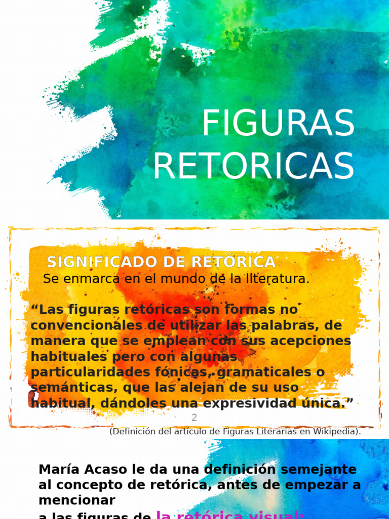Figuras Retóricas en la Comunicación Visual | PDF | Metáfora | Retórica