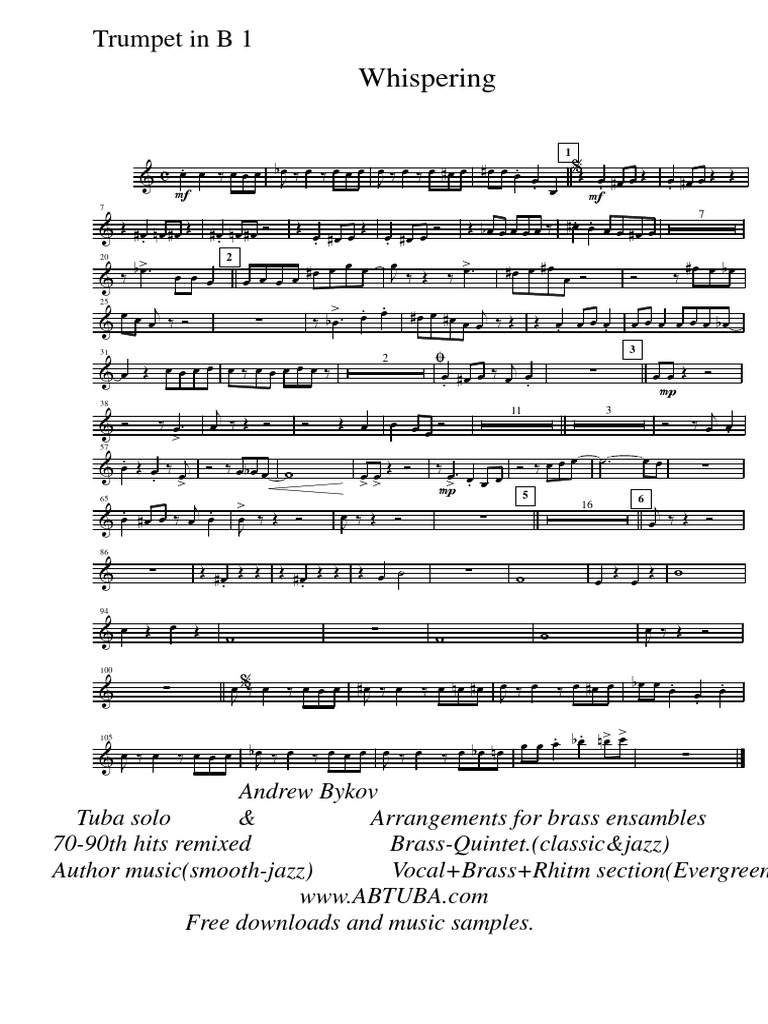 Whispering TR 1 | PDF