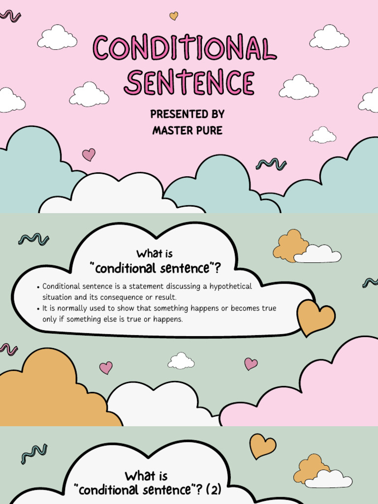 Conditional Sentence | PDF