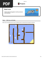 Create a Boat Racing Game in Scratch | PDF | Scratch (Programming ...