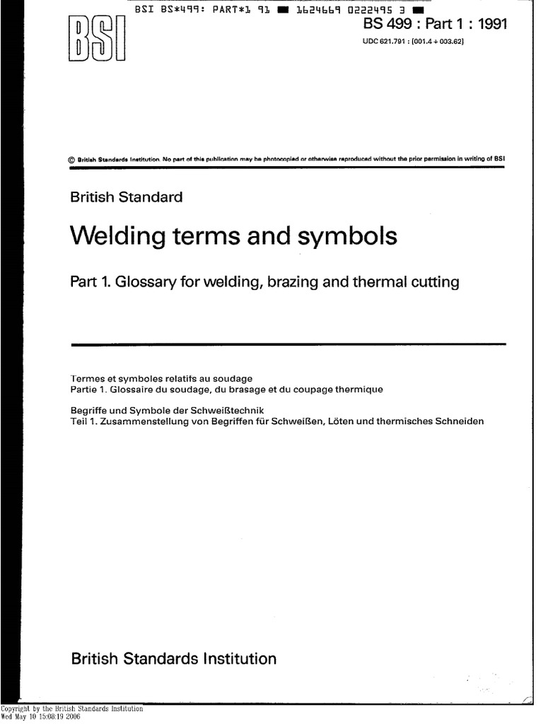BSI 499 | PDF