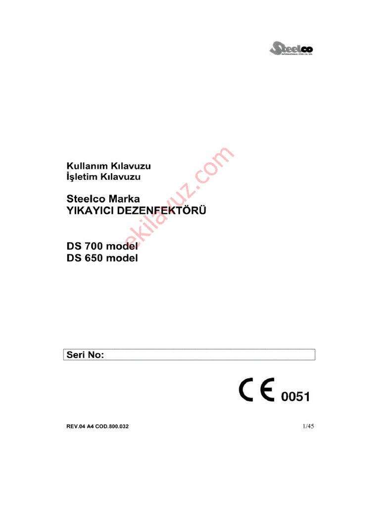 Steelco DS 650-700 | PDF