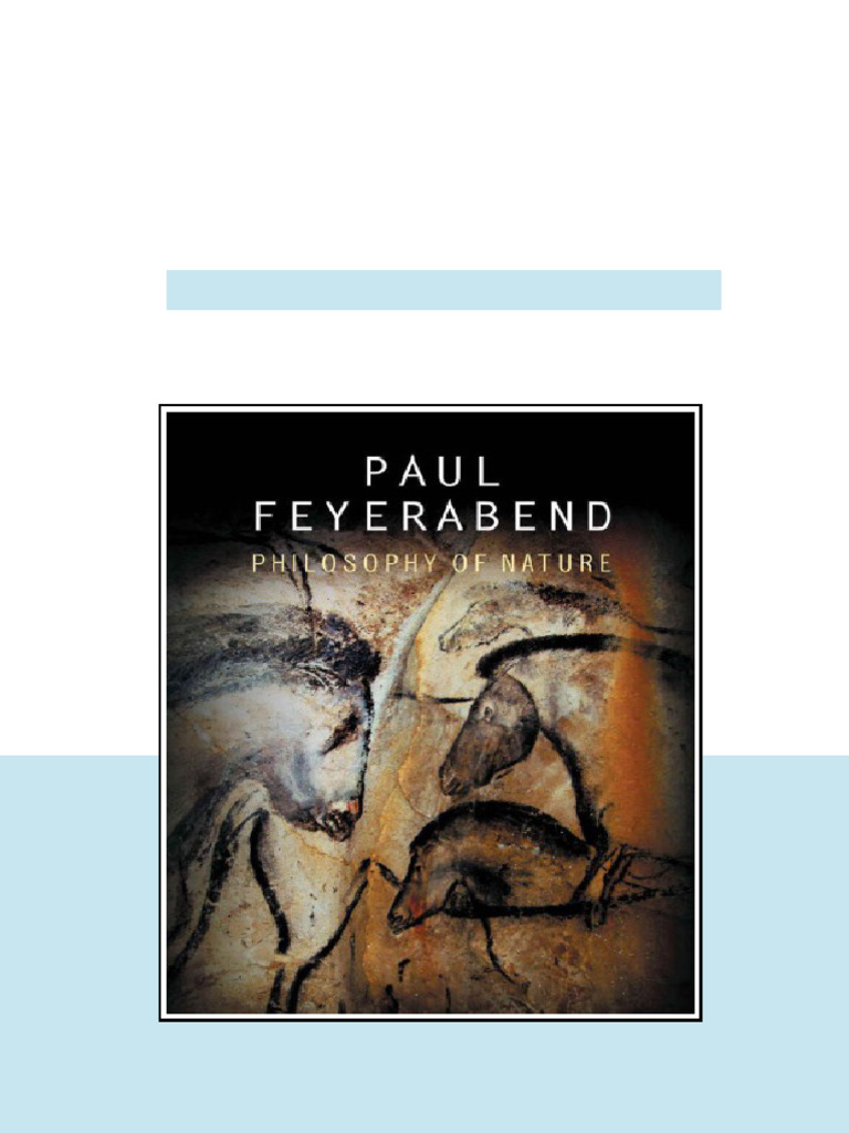Philosophy Of Nature Paul Feyerabend digital download | PDF ...