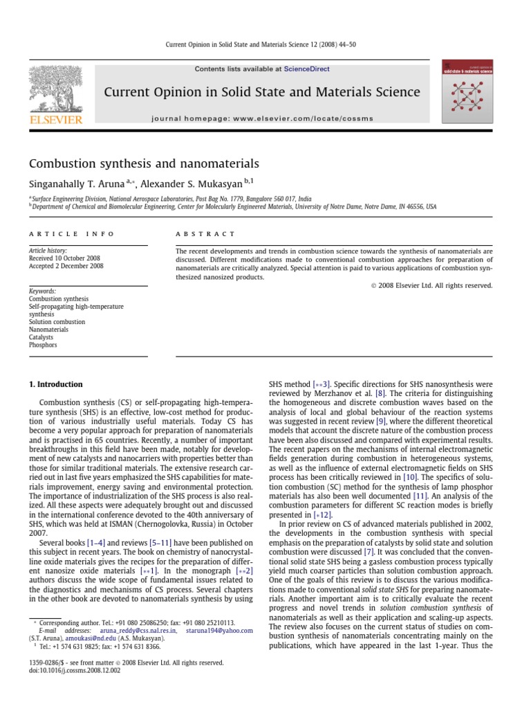 Review Aruna 3 | PDF | Nanomaterials | Solid Oxide Fuel Cell