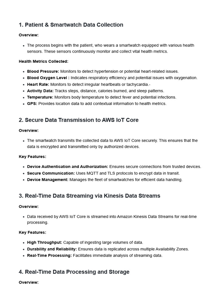 Patient & Smartwatch Data Collection | PDF | Smartwatch | Internet Of ...