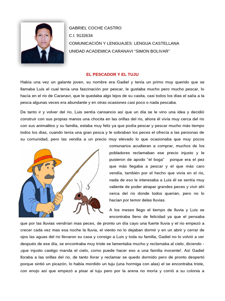 Comparto 'El Pescador y El Tuju Gabo' Contigo | PDF