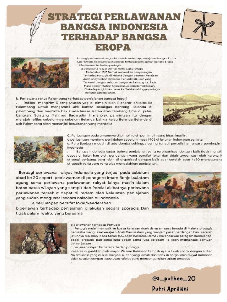 Putri Apriliani (Sejarah) | PDF