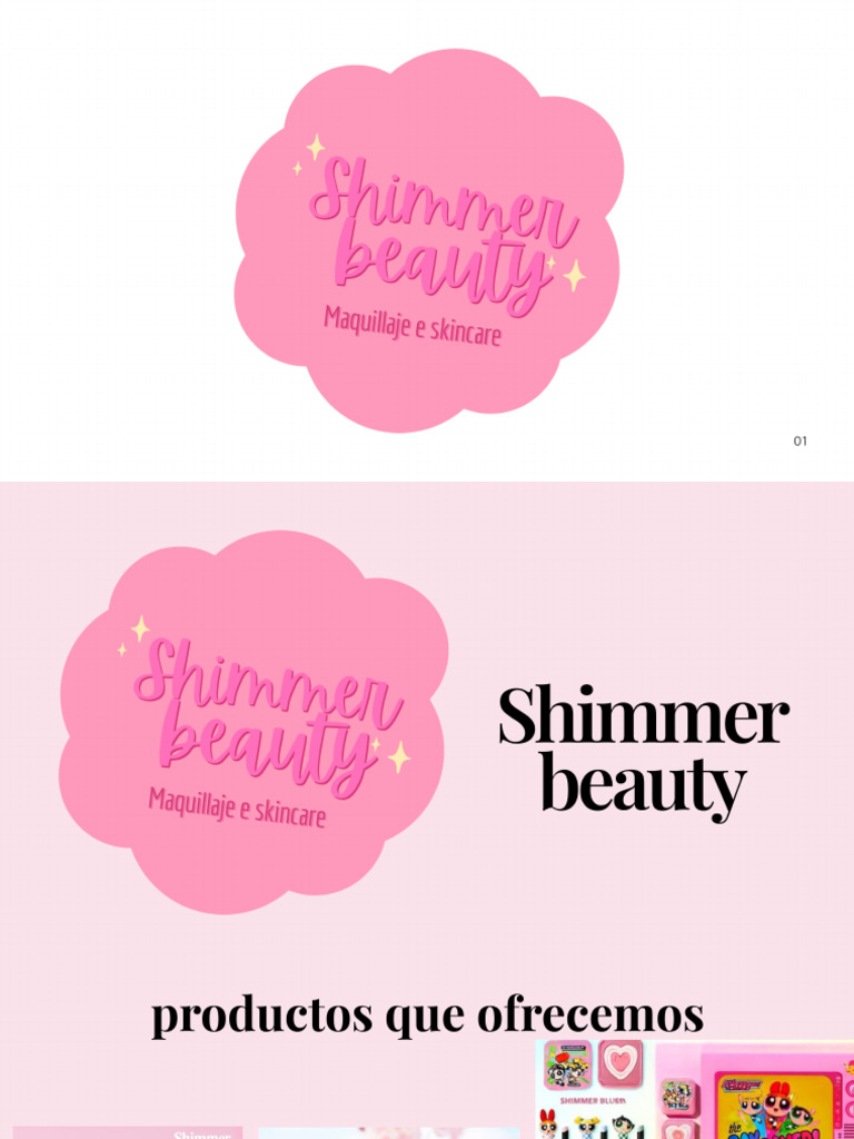 Presentación Shimmer Beauty | PDF