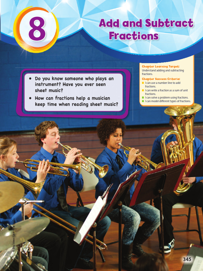 Cc19_4thgrade_ipe_08 Add and Subtract Fractions | PDF | Elementary ...