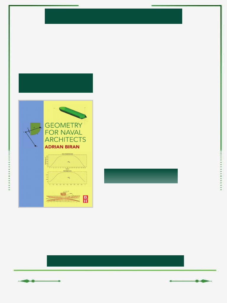 Geometry for Naval Architects Adrian Biran ebook professional edition ...