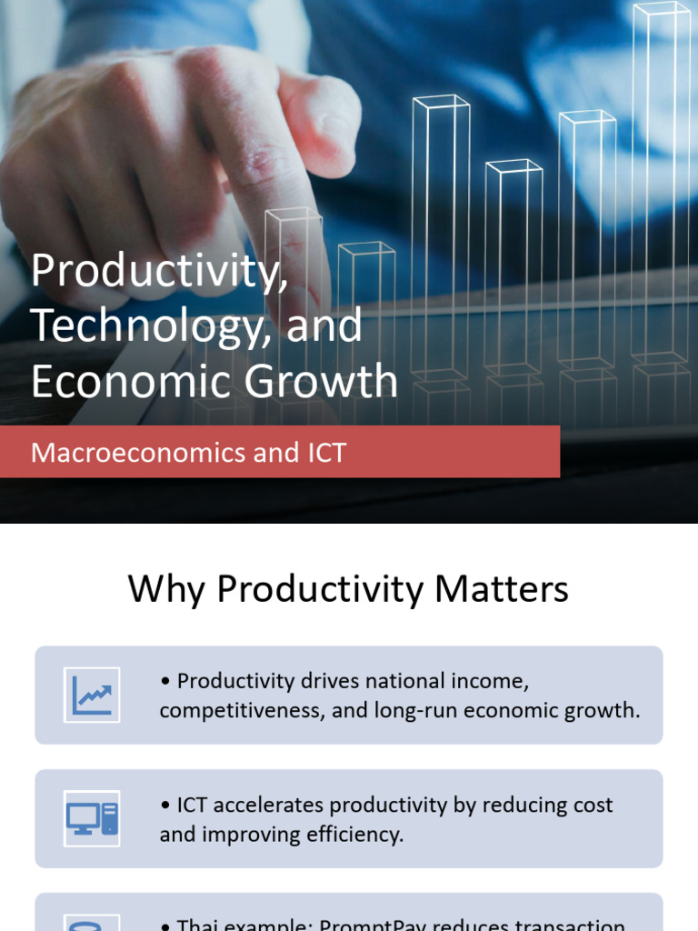 Macroeconomics Productivity Technology and Growth | PDF | Intelligence ...
