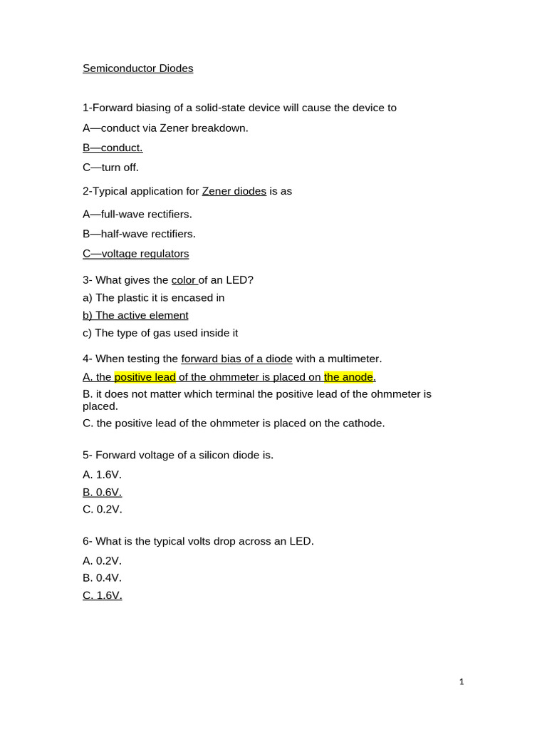 Last Update of B04 Final Revision - Questions Withe Answers | PDF ...
