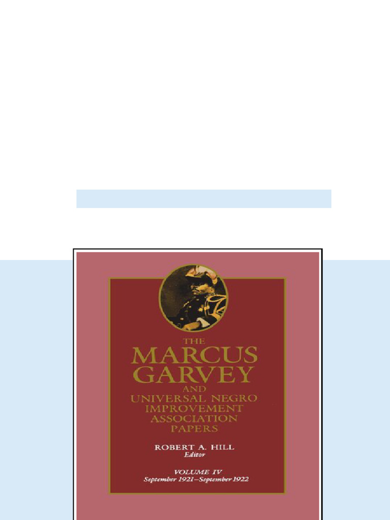 (Ebook) The Marcus Garvey and Universal Negro Improvement Association ...