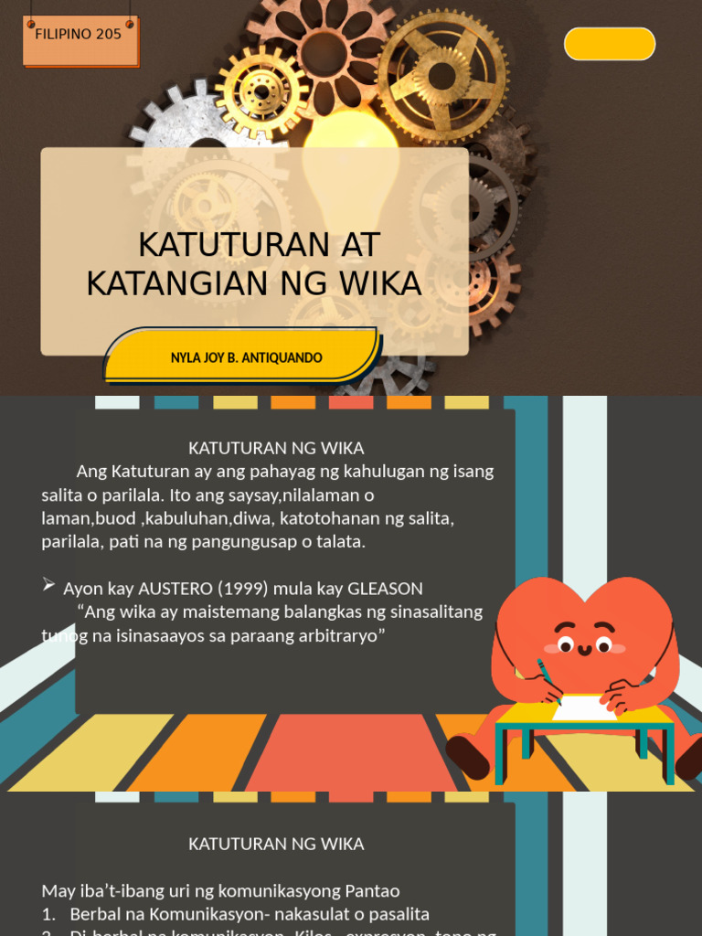 Katuturan at Katangian NG Wika | PDF