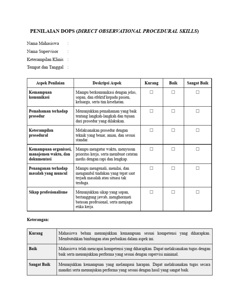 Penilalain DOPS (1) | PDF
