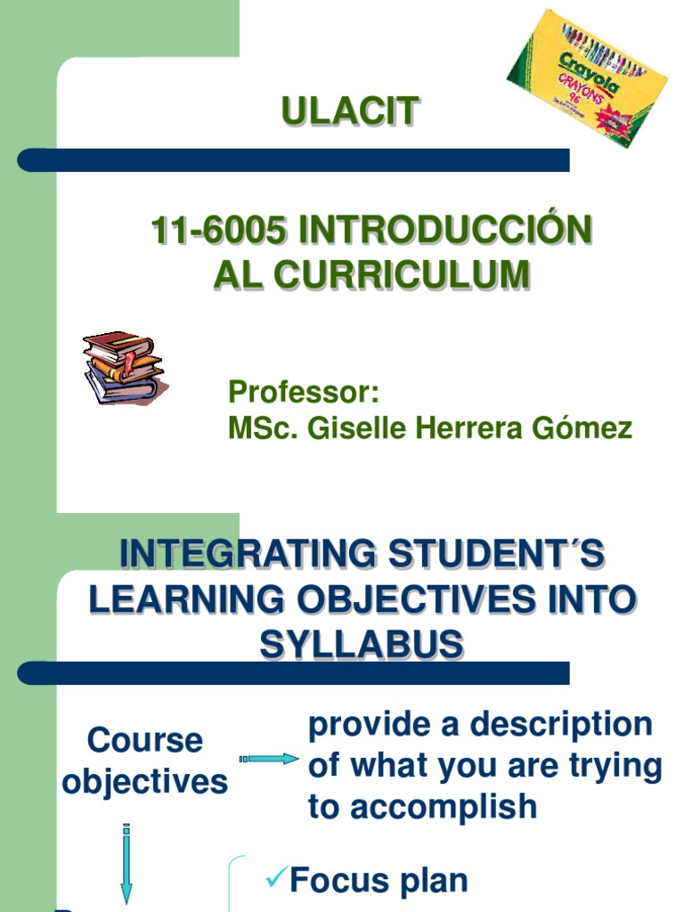 Pres. 4 Integrating Learning Objectives | PDF | Career & Growth
