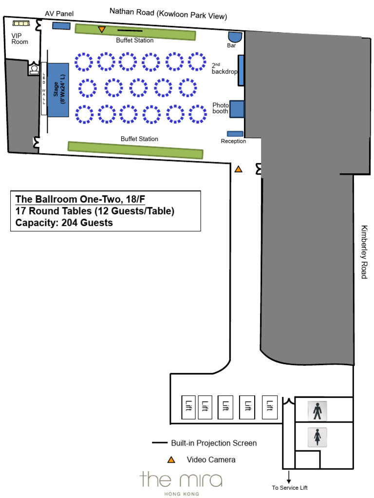VIP Room Event Space Details | PDF