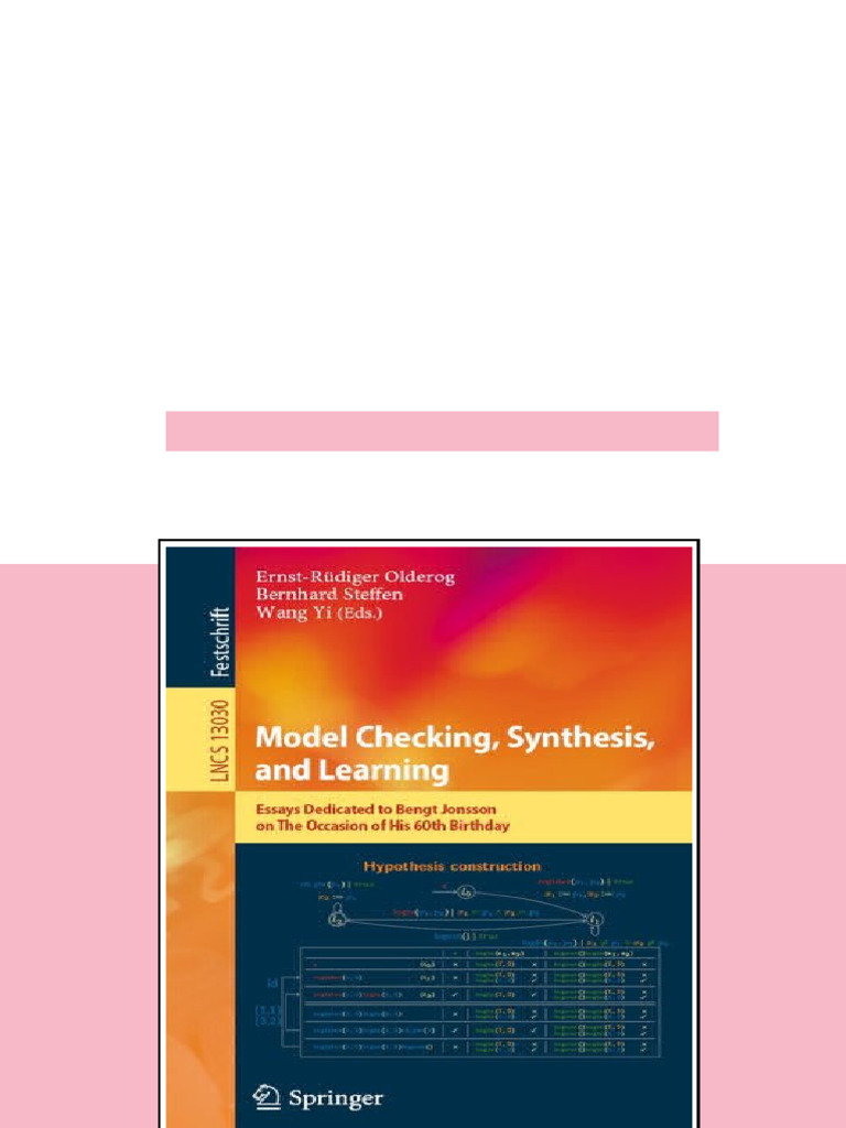 (Ebook) Model Checking, Synthesis, and Learning: Essays Dedicated to ...