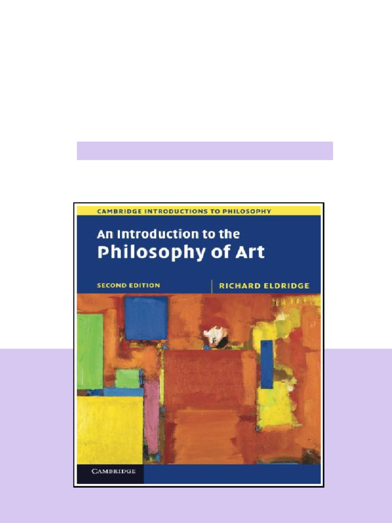 An Introduction To The Philosophy Of Art 2nd Edition Richard Eldridge ...