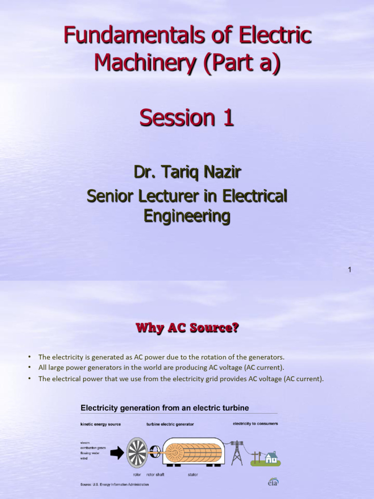 1-Fundamentals of Electric Machines (Part A) | PDF | Torque | Rotation ...