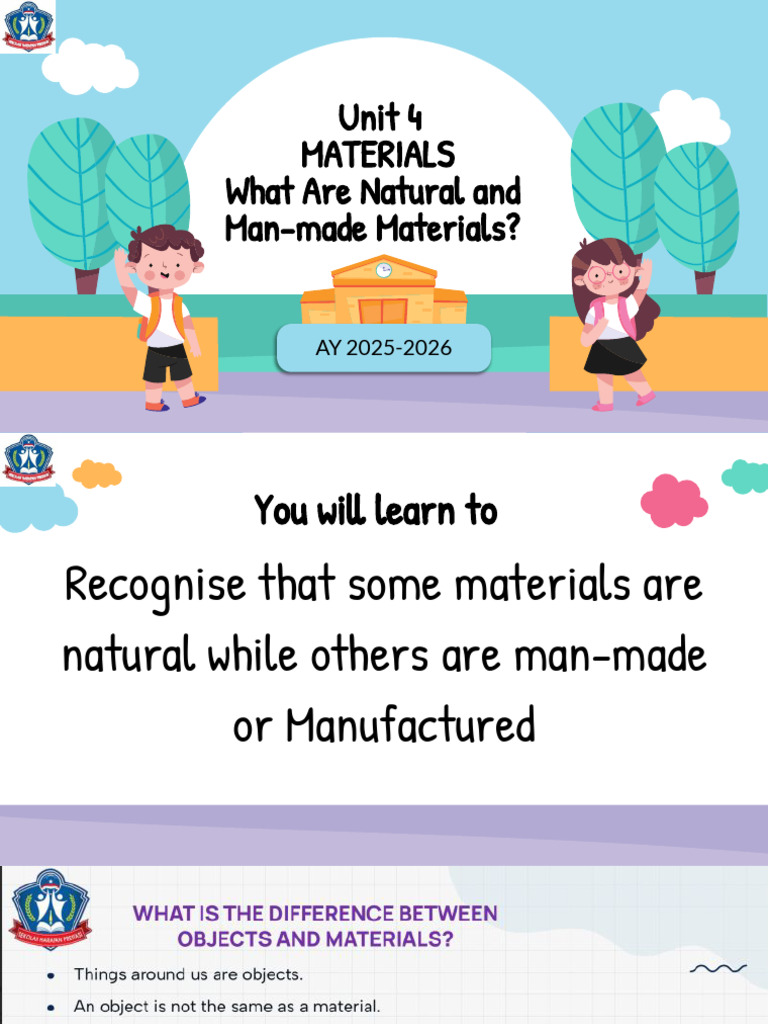 SCIENCE P2 - UNIT 4 MATERIALS | PDF