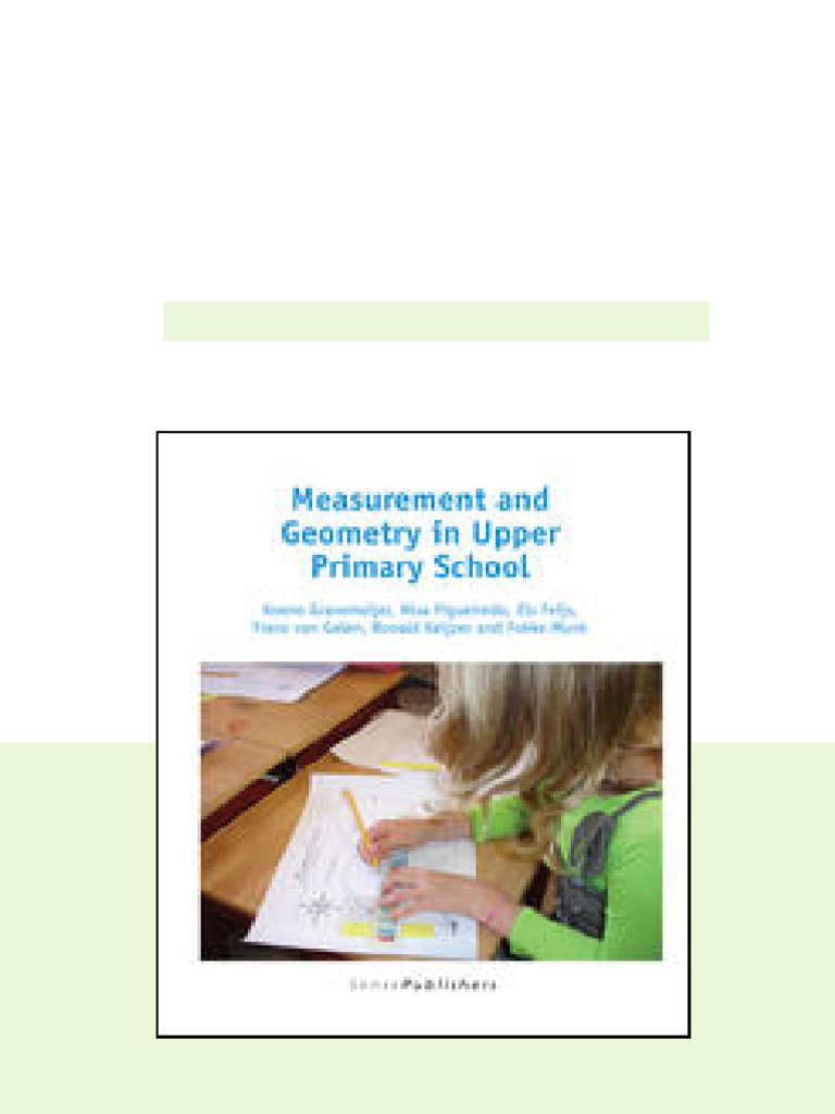 Measurement And Geometry In Upper Primary School Koeno Gravemeijer ...
