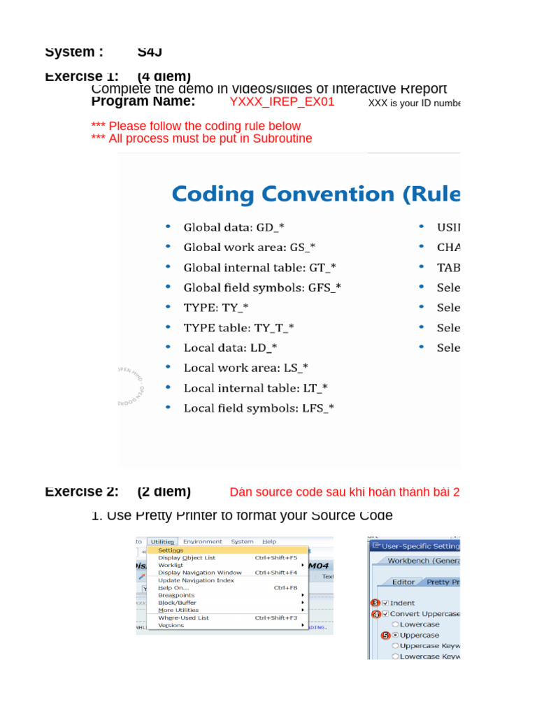 Topic 09 - Exercise | PDF