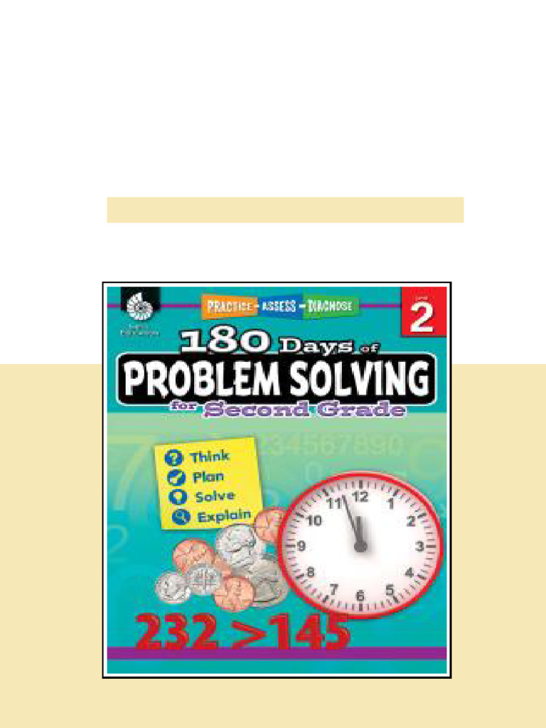 (Ebook) 180 Days of Problem Solving for Second Grade by Donna Ventura ISBN 9781425895655 ...