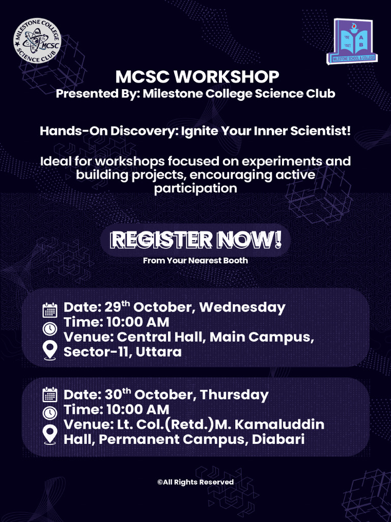 MCSC Poster Workshop 25 (A4) | PDF