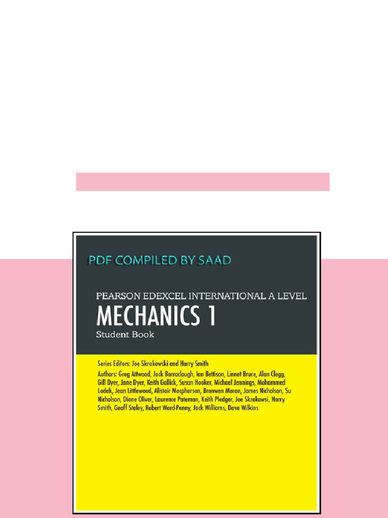 (Ebook) Edexcel International A Level Mathematics Mechanics 1 Student ...