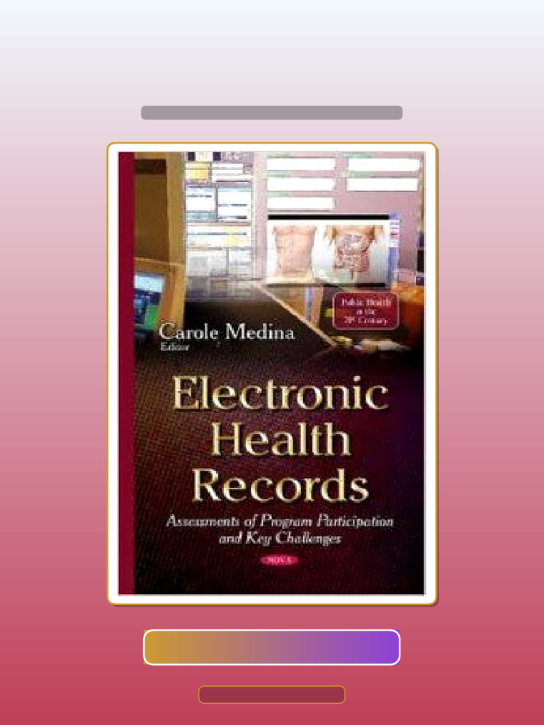 Test Bank of Electronic Health Records Assessments of Program ...