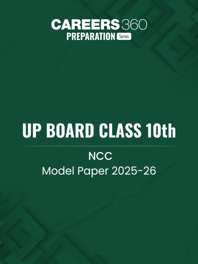 UP Board Class 10th NCC Model Paper 2025-26-1765198773182 | PDF