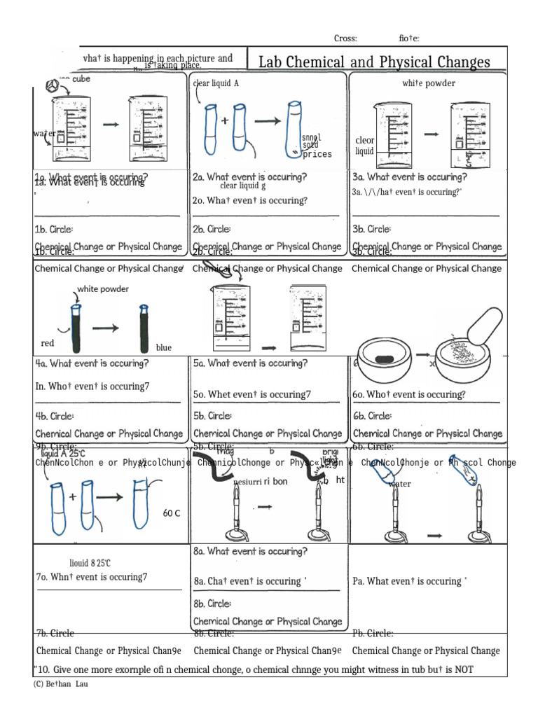 Chemical vs Physical Changes Explained | PDF | Chemistry