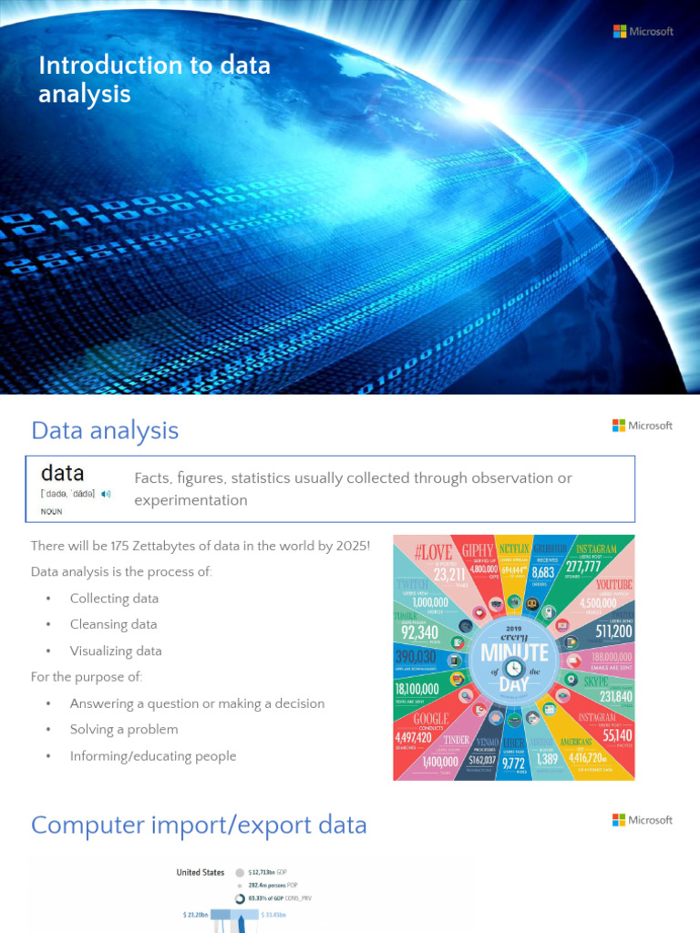 Introduction To Data Analysis | PDF