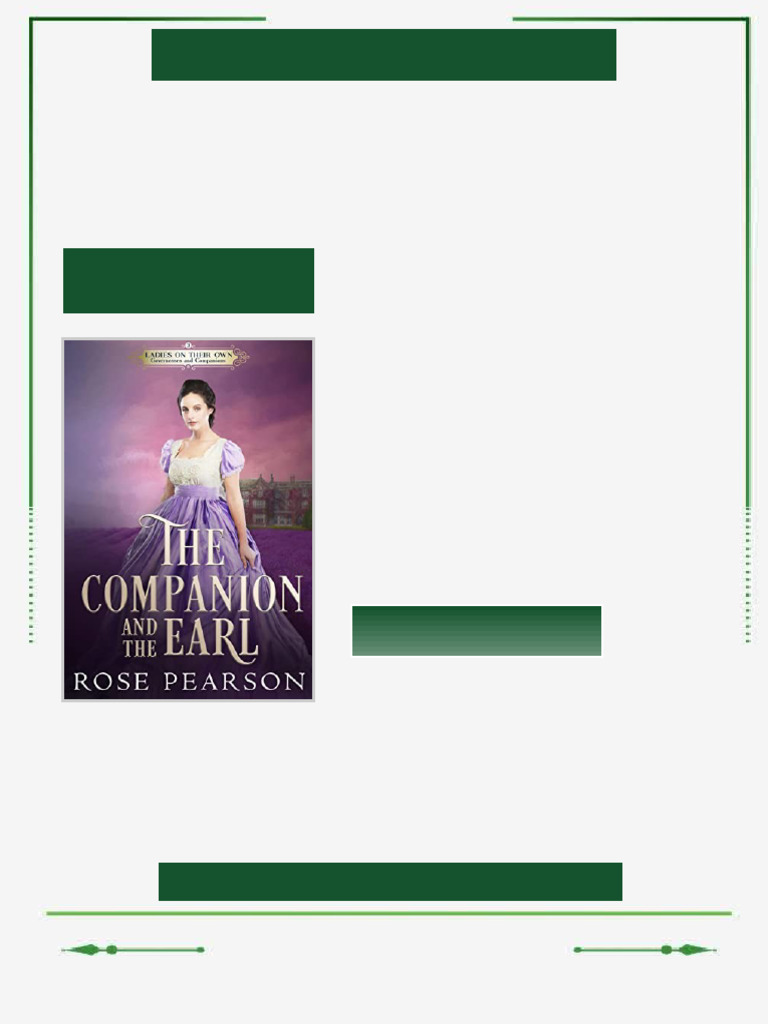 The Companion and the Earl (Ladies on their Own: Governesses and ...