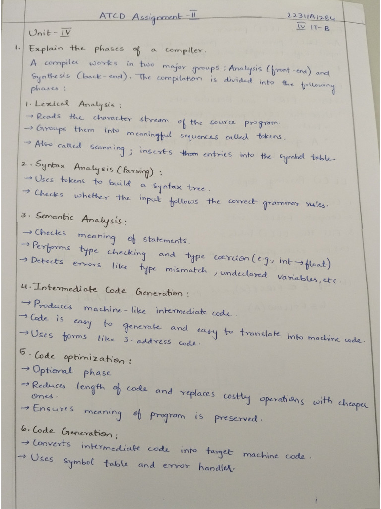 ATCD Assignment 2 | PDF