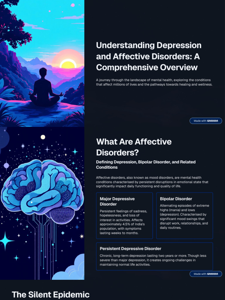 Understanding Depression and Affective Disorders a Comprehensive ...