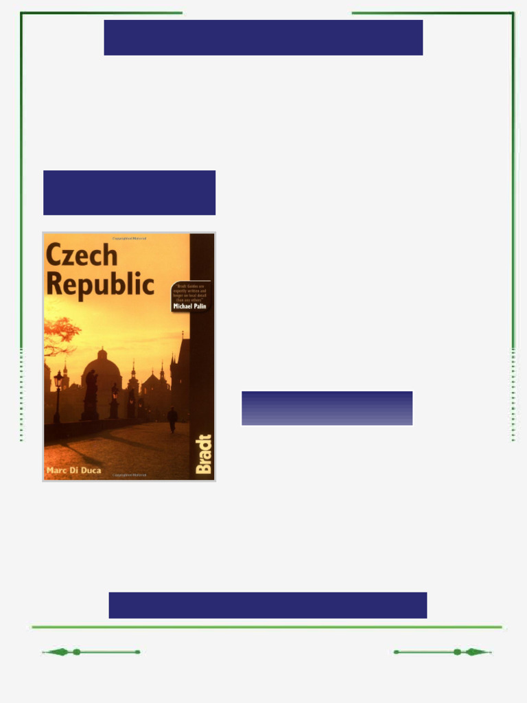 Czech Republic Bradt Travel Guides 1st Edition Marc Di Duca ebook early ...