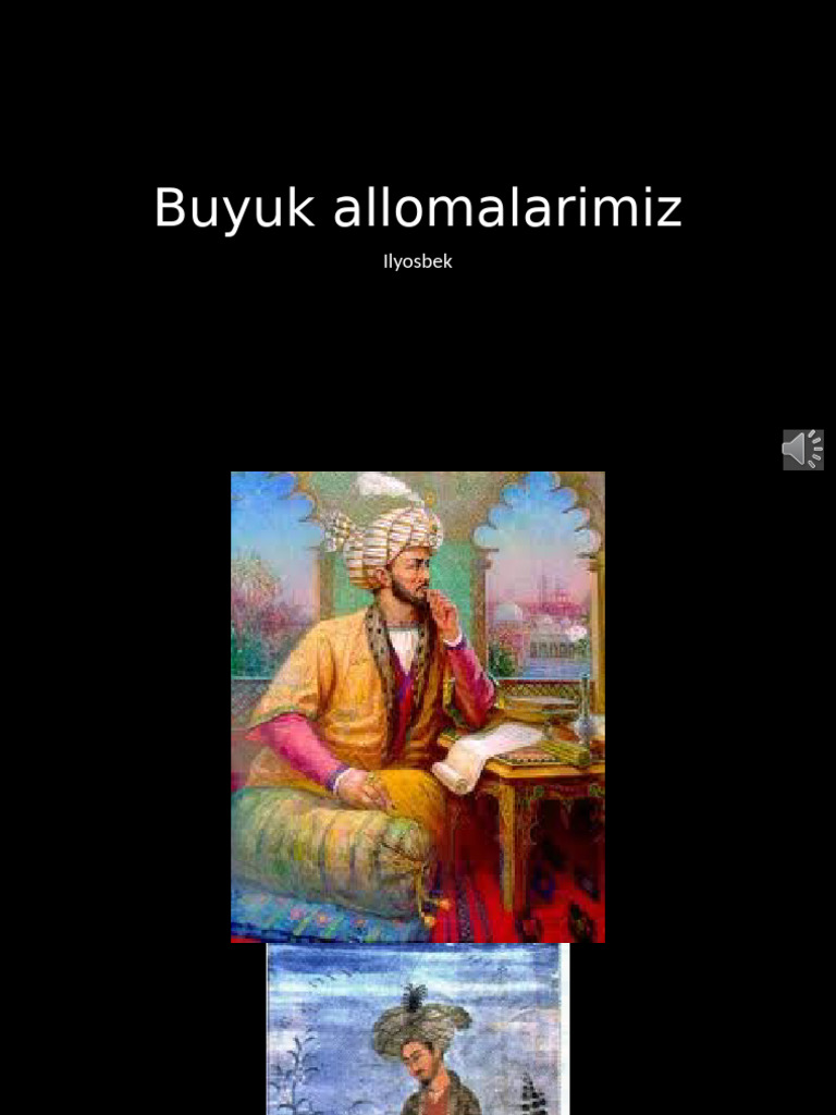 Buyuk Allomalarimiz | PDF