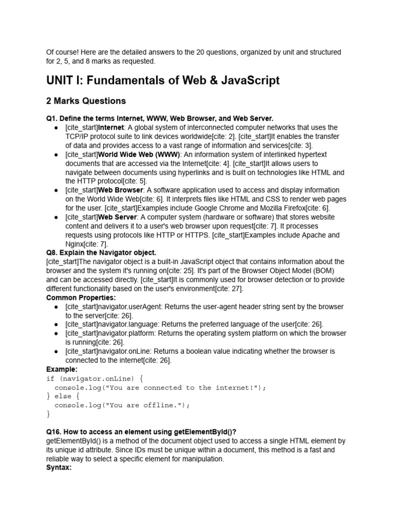 Answer These 20 Questions in Detail Accordingly To... | PDF | Document ...