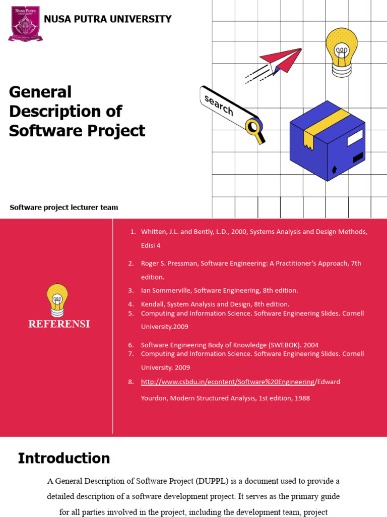 General Description of Software Project | PDF | Software Development Process | Computing