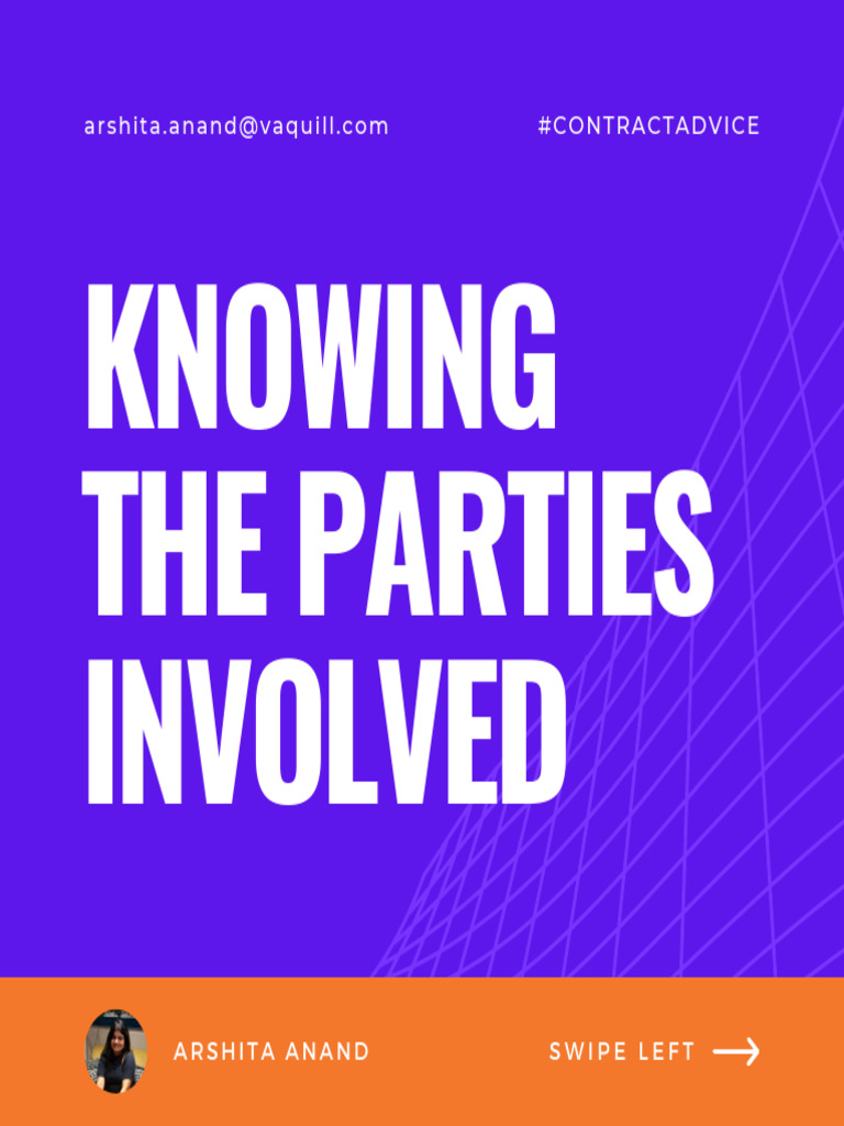 Knowing The Parties Involved | PDF